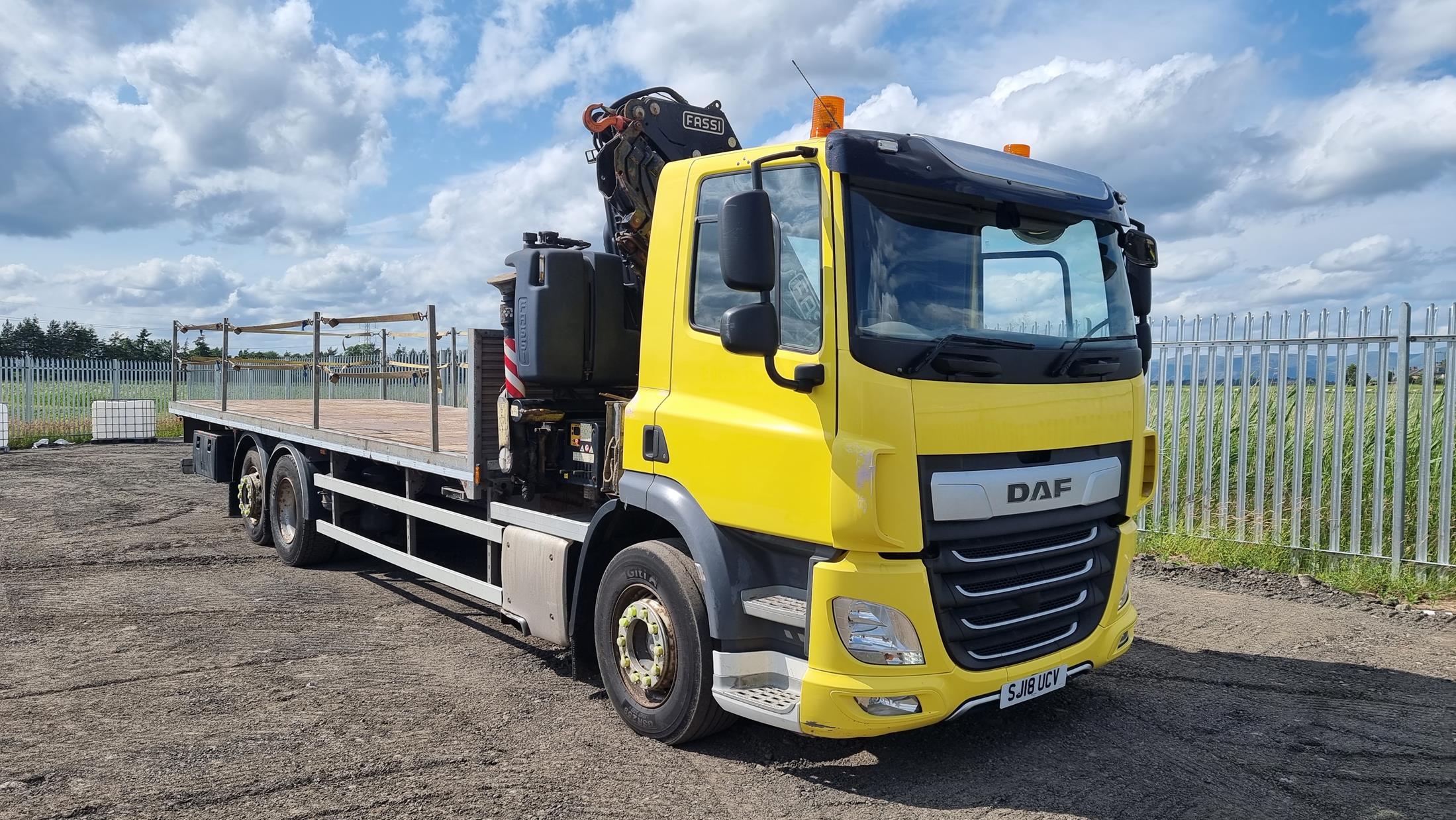 New Volvo FE 350 6x2 FASSI Crane Truck | Alltruck Lease, Hire & Truck ...