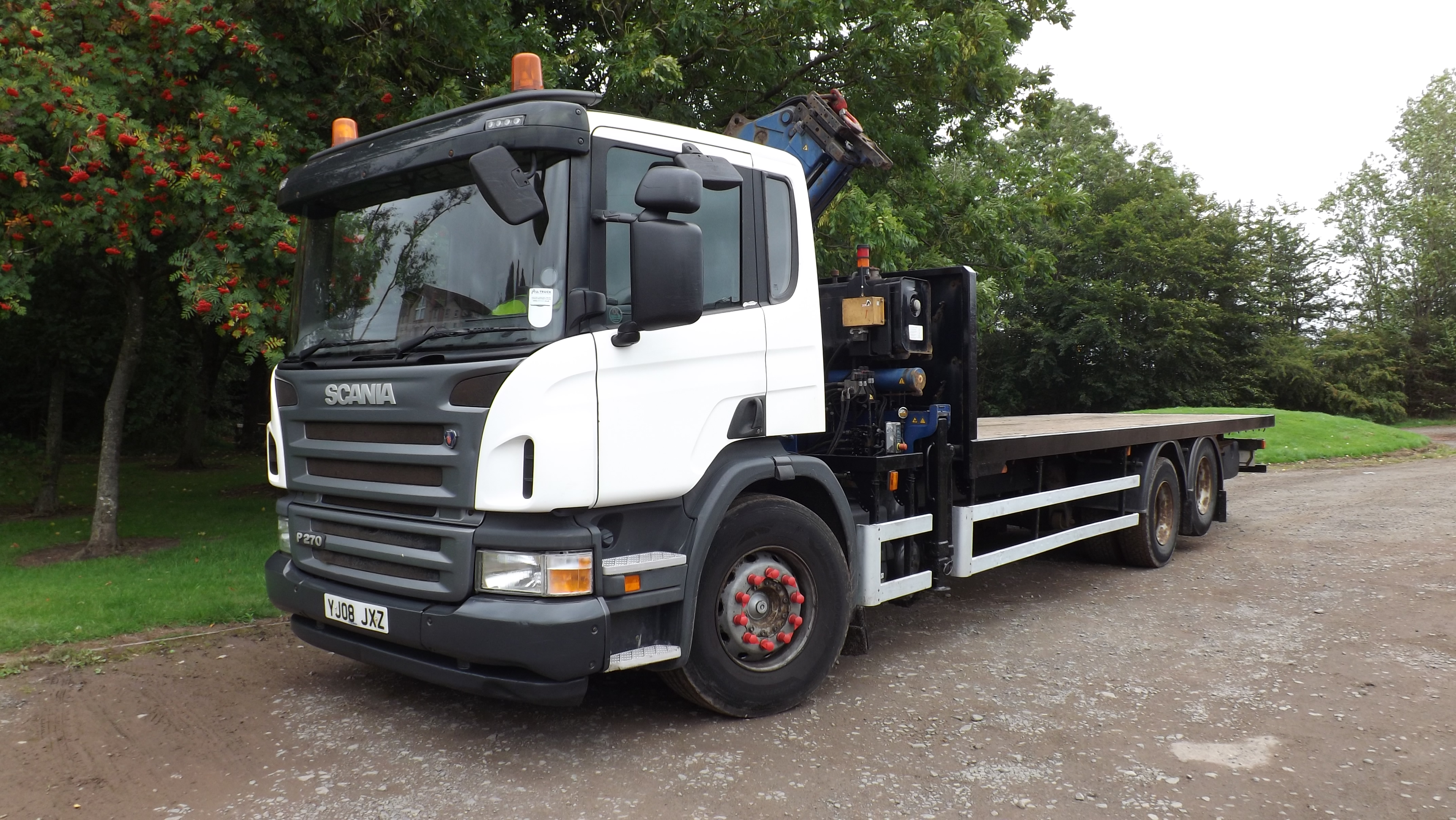 26000kgs SCANIA P270 Flatbed | Alltruck Group - Truck Sales